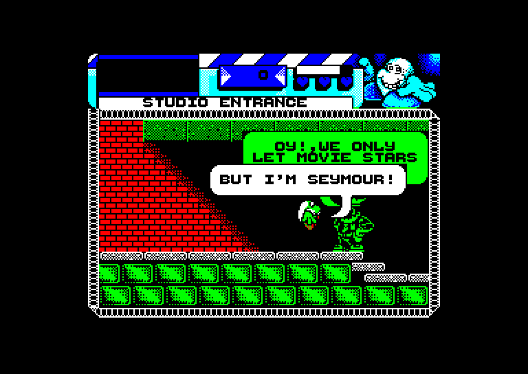 Seymour at the Movies (1991)(Codemasters)[cr NPS][t NPS][CPC 6128 ...